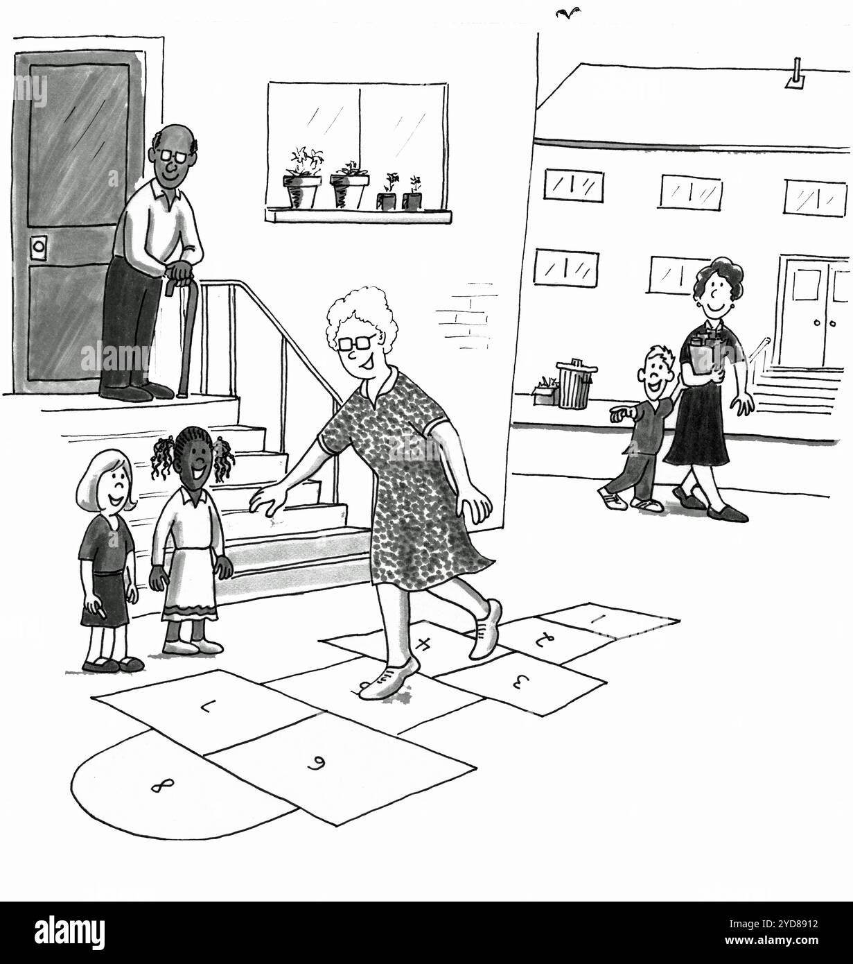 Active district Cut Out Stock Images & Pictures - Alamy