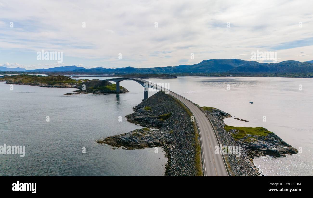The Atlantic Road Bridge in Norway Stock Photo - Alamy