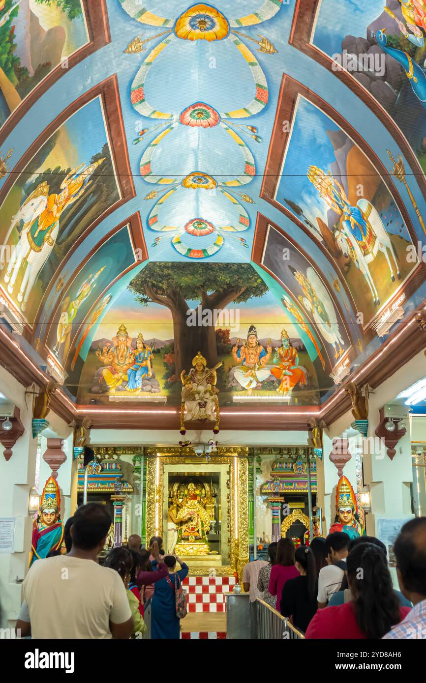 The Sri Mariamman Temple, Singapore's oldest Hindu temple. Located at 244 South Bridge Road ...