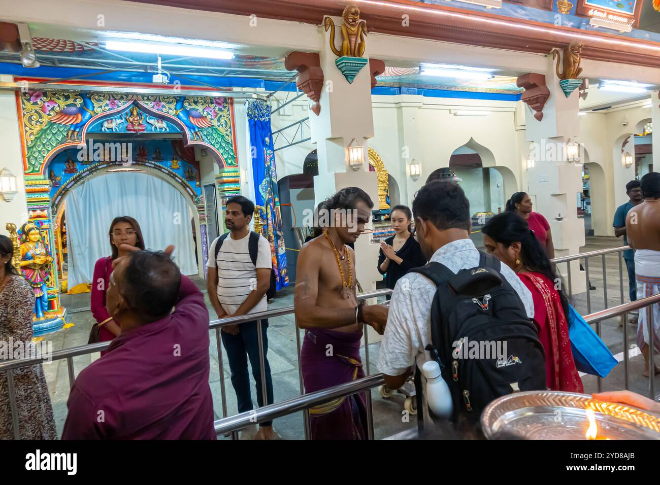 The Sri Mariamman Temple, Singapore's oldest Hindu temple. Located at 244 South Bridge Road ...