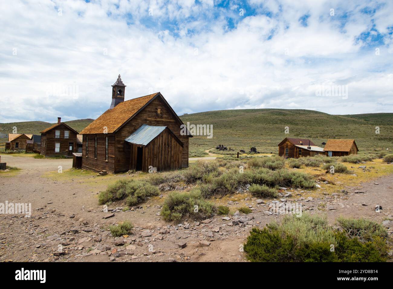 Bodie Ghost Town State Park where the boomtown grew during the Gold ...