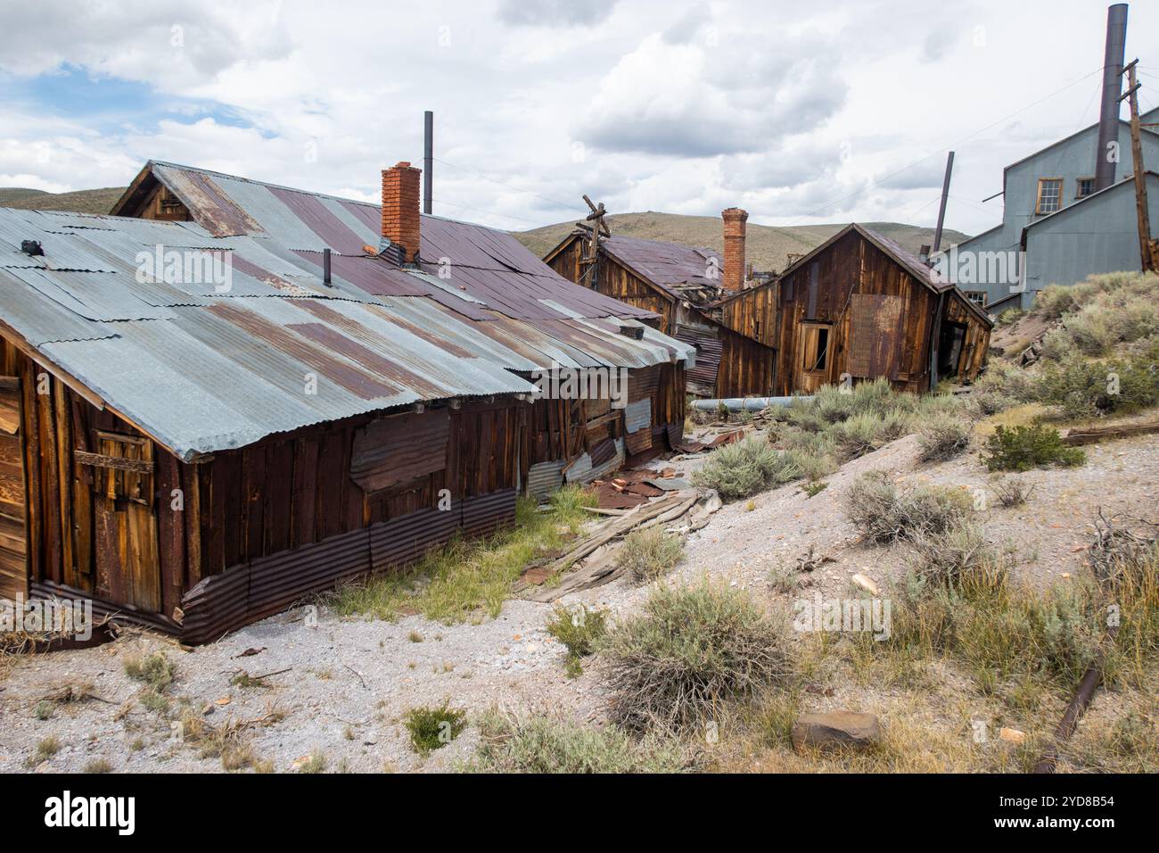 Bodie Ghost Town State Park where the boomtown grew during the Gold ...