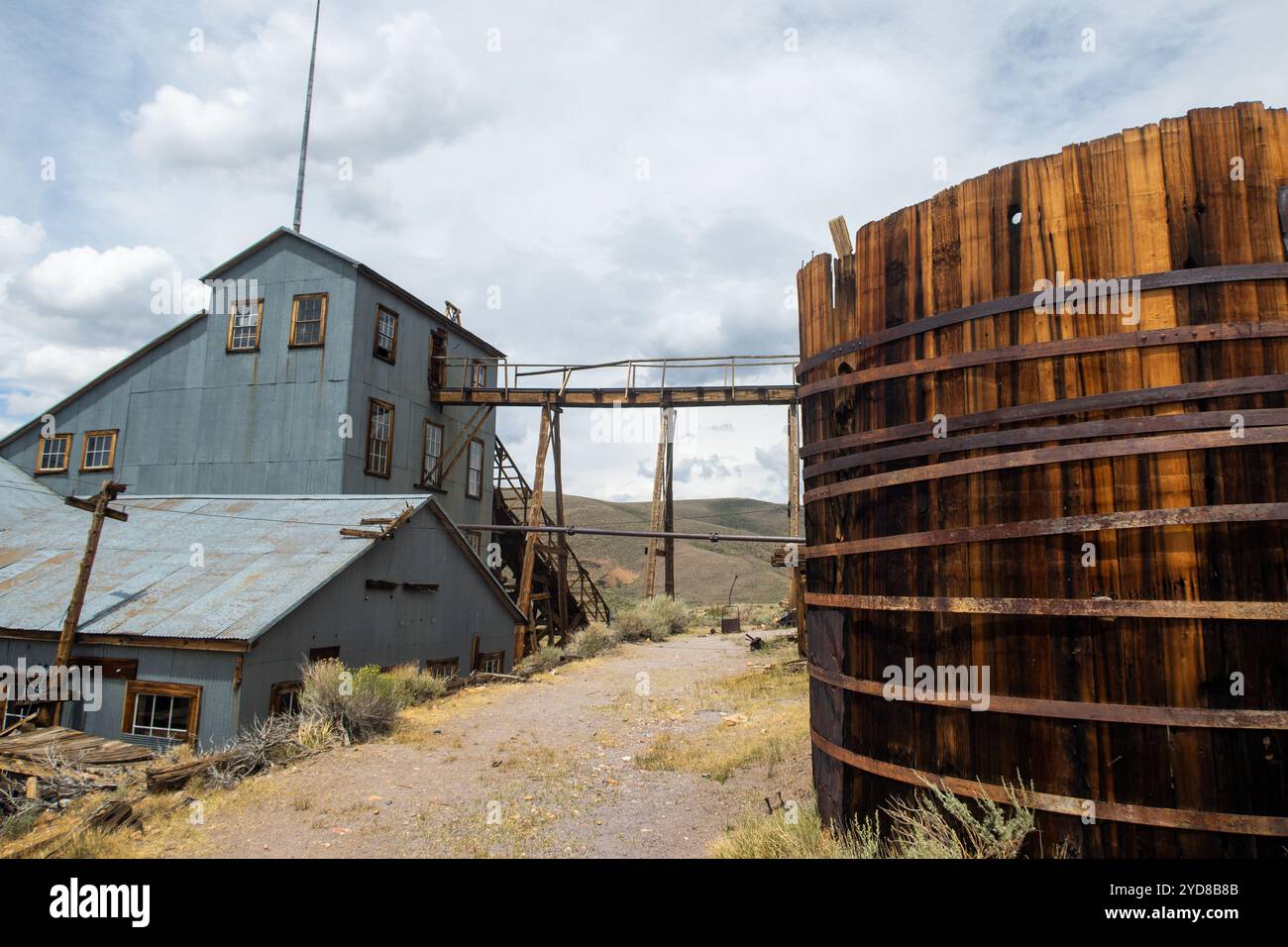 Bodie Ghost Town State Park where the boomtown grew during the Gold ...