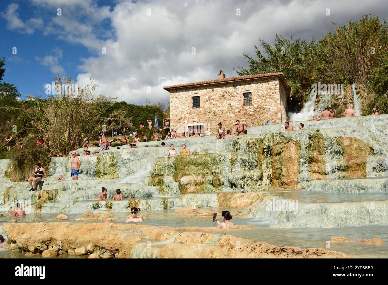 Cascade del mulino terme hi-res stock photography and images - Alamy