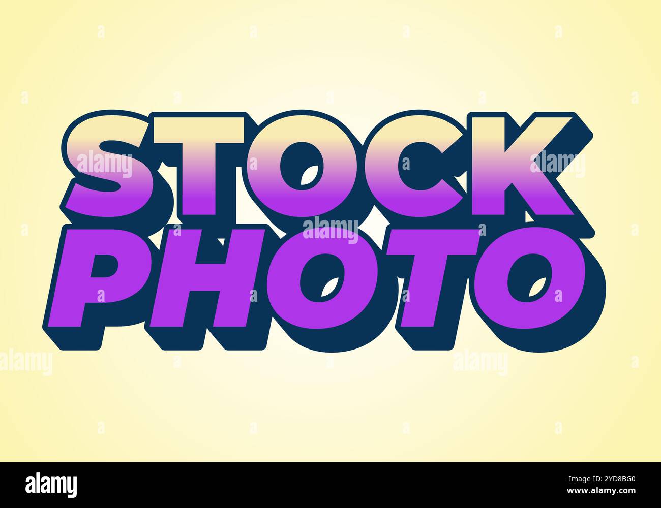 Stock photo. Text effect design with good colors and 3D effect Stock ...