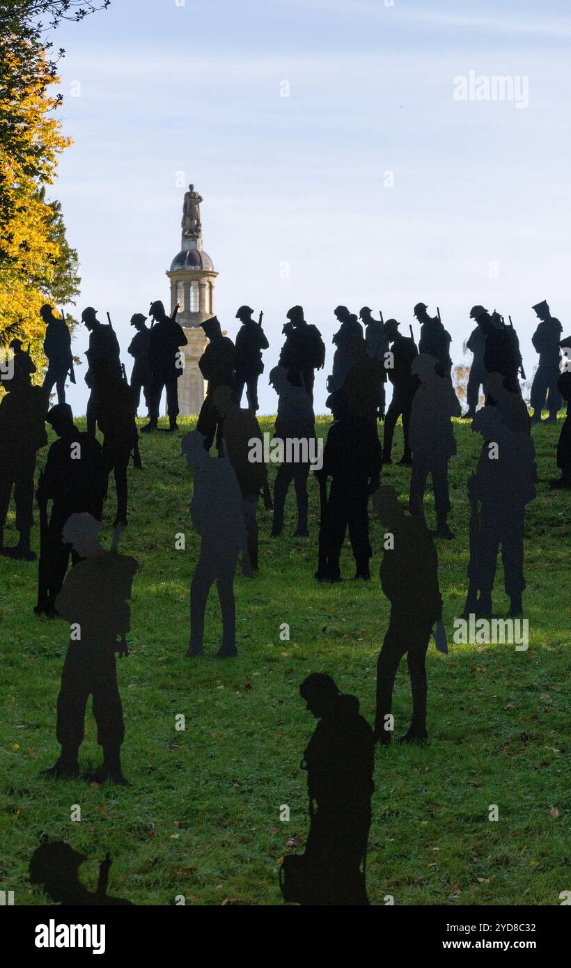 STANDING WITH GIANTS, a D-Day 80 installation at the National Trust ...