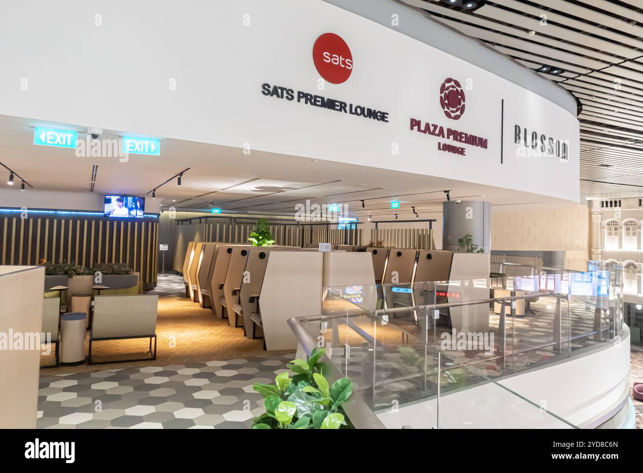 BLOSSOM - SATS & Plaza Premium Lounge Singapore Changi Airport Terminal ...