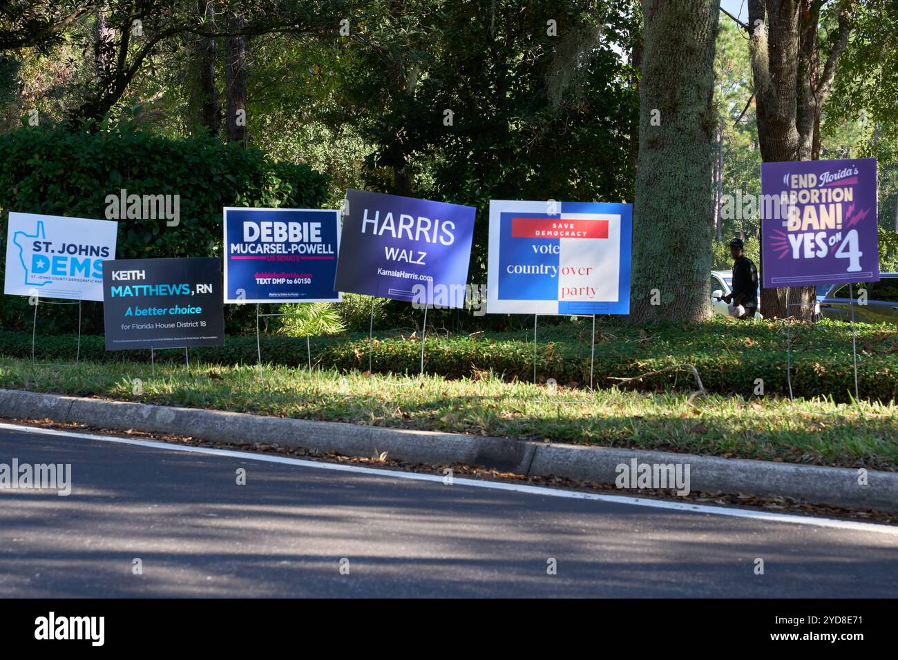 St. Johns, Florida, USA, 25th Oct, 2024, Early voting for 2024 US ...