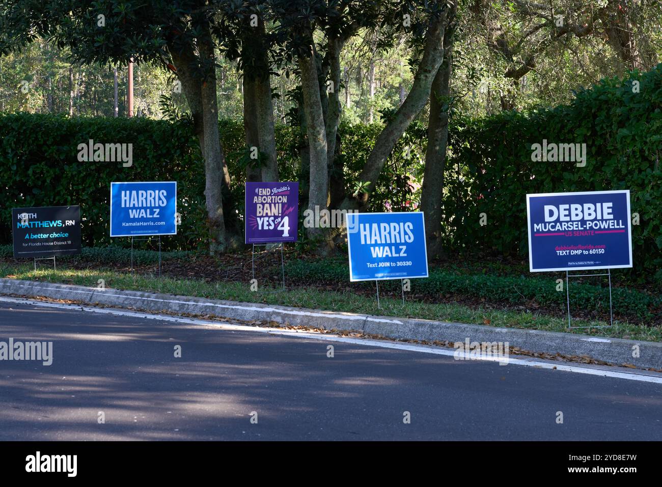 St. Johns, Florida, USA, 25th Oct, 2024, Early voting for 2024 US ...