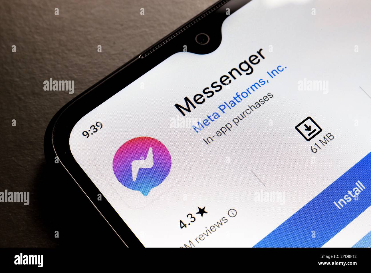 October 25, 2024, Brazil. In this photo illustration, the Facebook ...