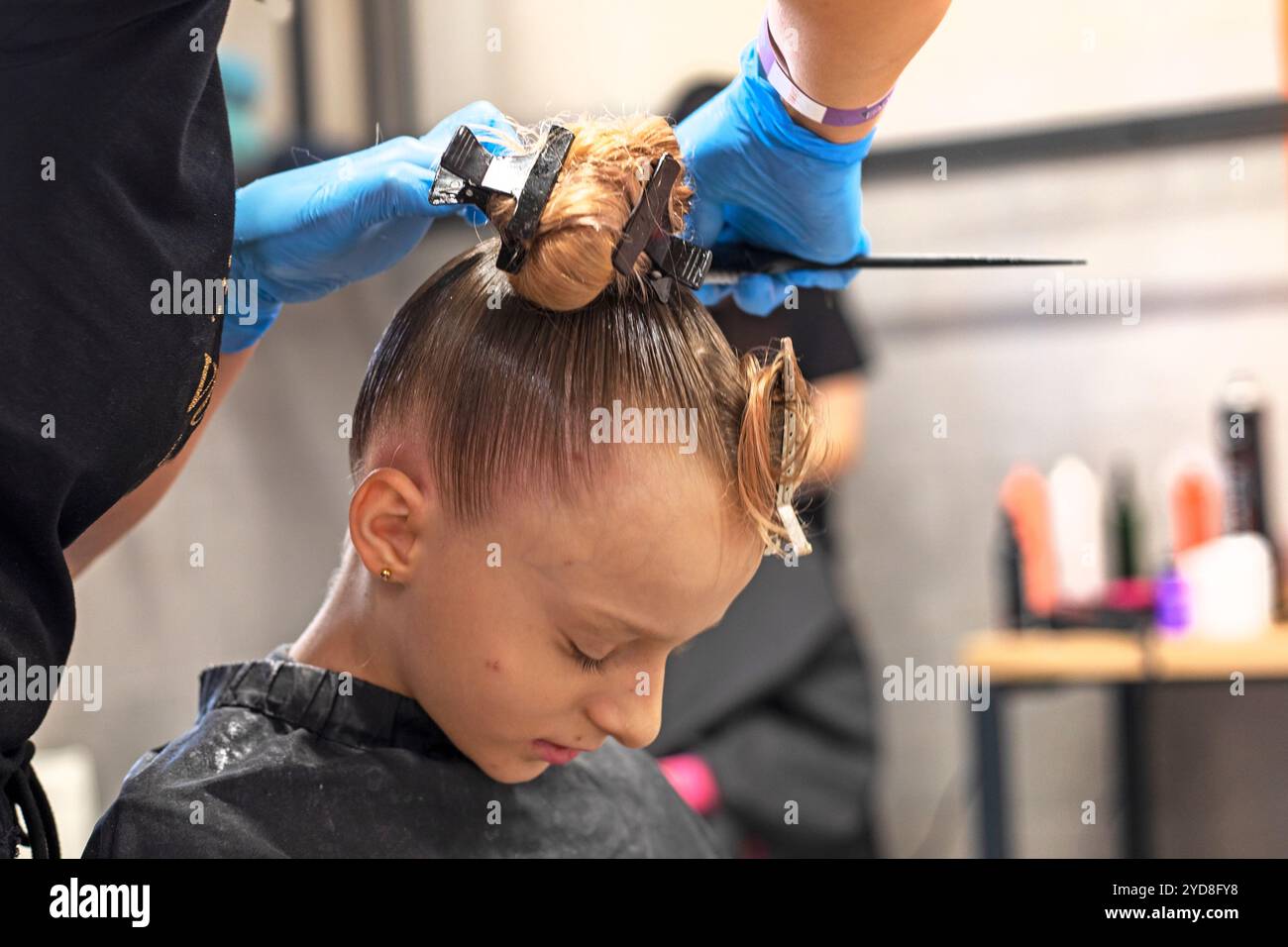 Refined styling technique hi-res stock photography and images - Alamy