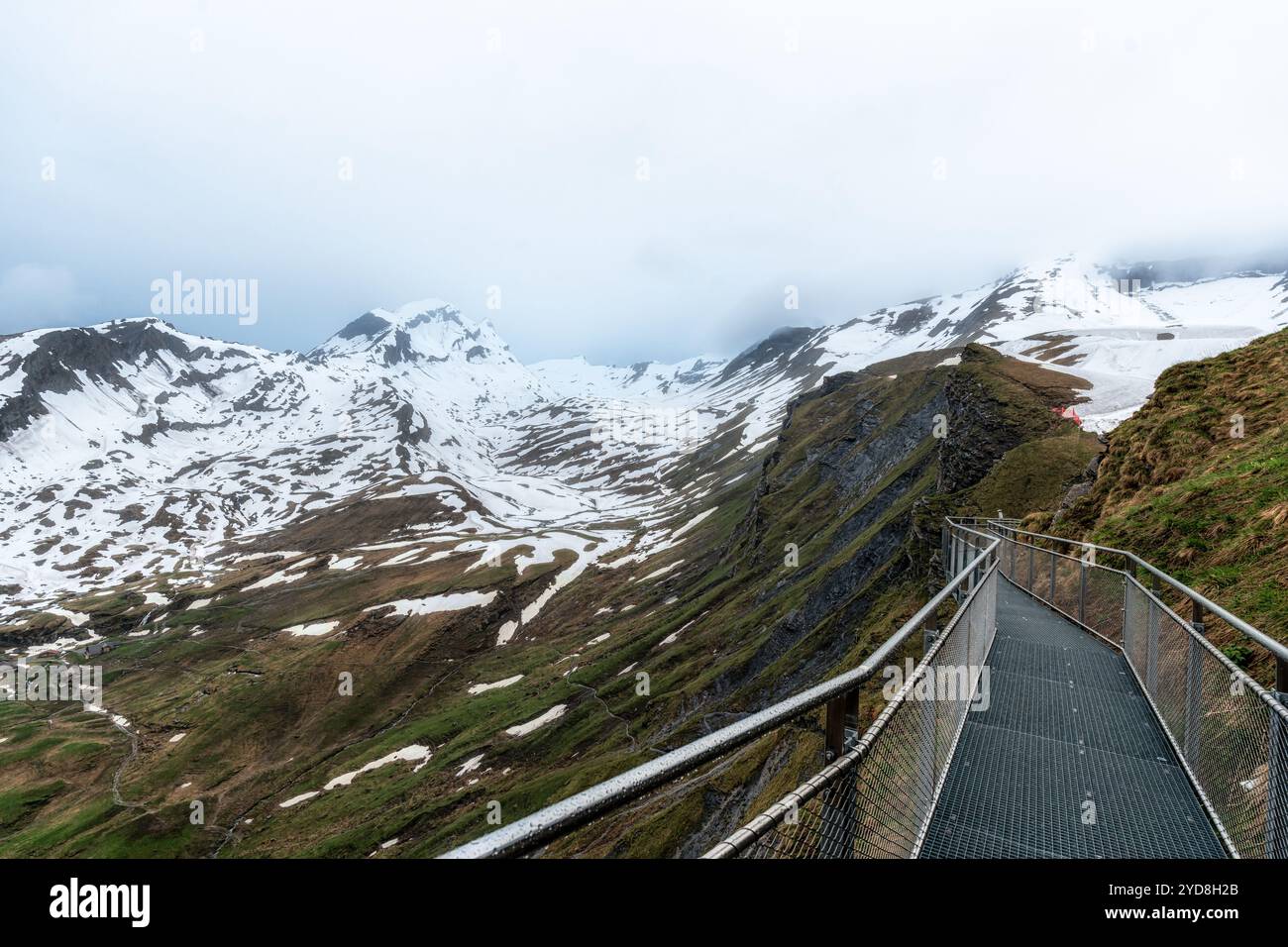 Grindelwald first cliff walk Stock Photo - Alamy