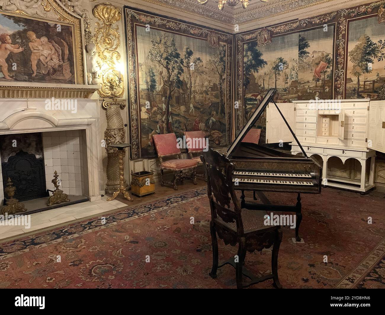 Ham, Richmond-upon-Thames, Surrey, UK. 21st October, 2024. Ham House in ...