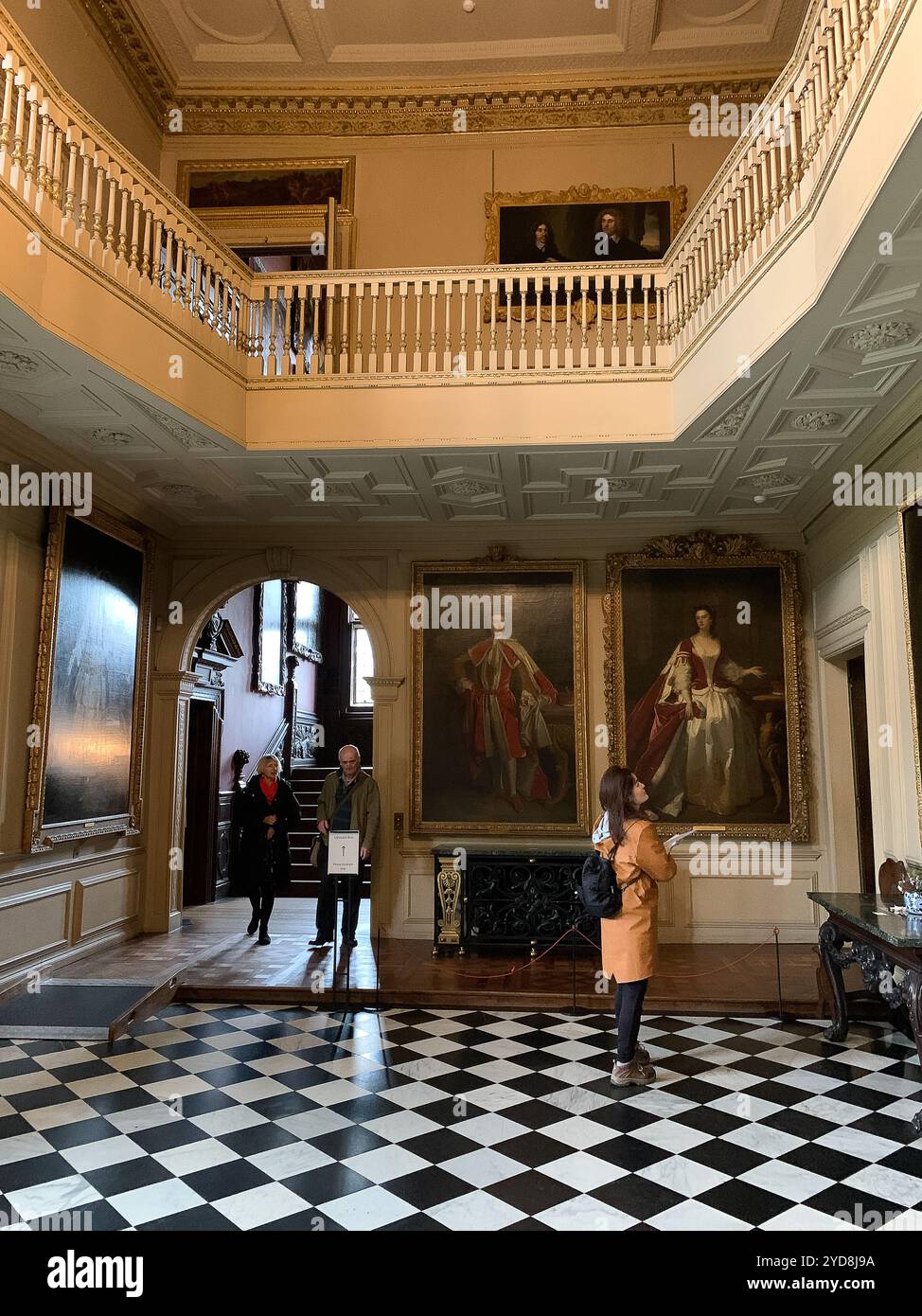 Ham, Richmond-upon-Thames, Surrey, UK. 21st October, 2024. Ham House in ...
