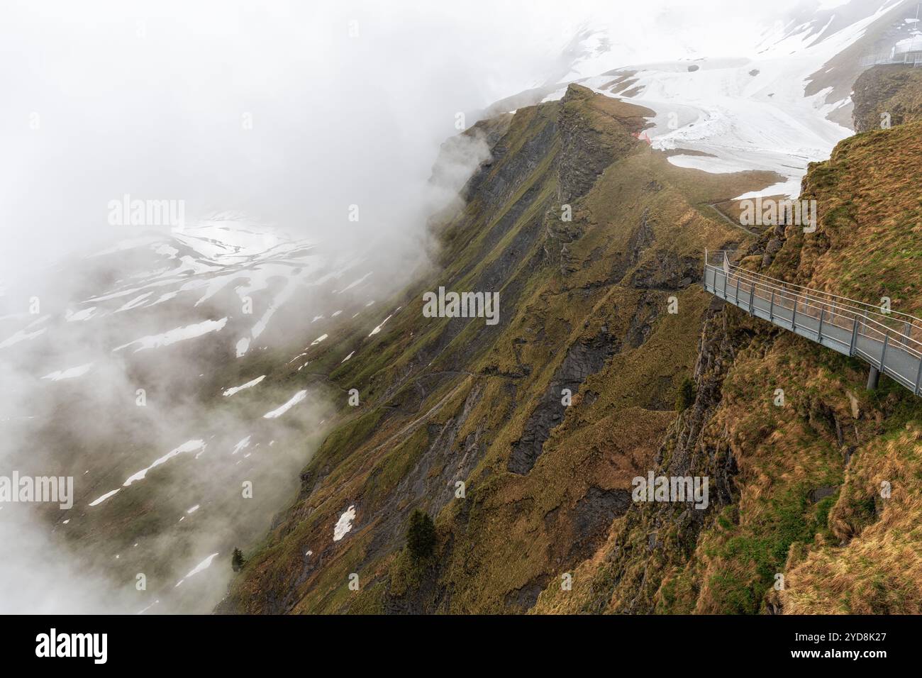 Grindelwald first cliff walk Stock Photo - Alamy