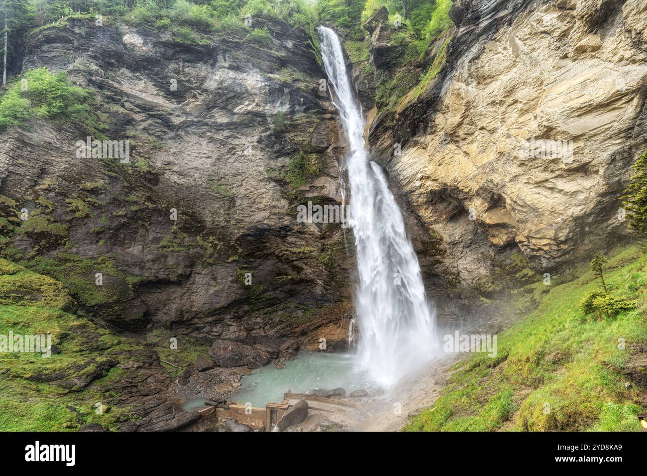 Swiss Reichenbach falls Stock Photo - Alamy