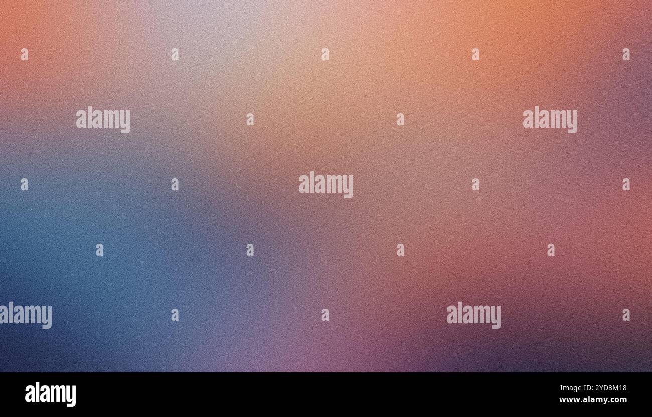 Grainy texture background fading from blue to orange Stock Photo - Alamy