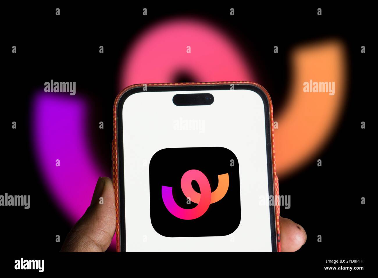 Dhaka, Bangladesh- 23 June 2024: Whee logo is displayed on smartphone ...