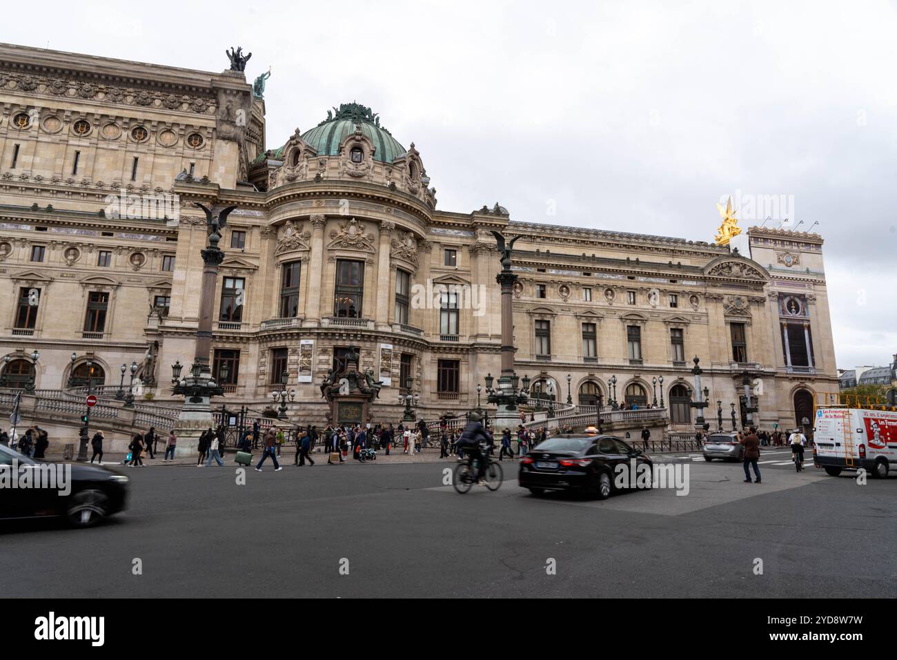 Illustration of the Garnier opera house in Paris on October 25, 2024 ...