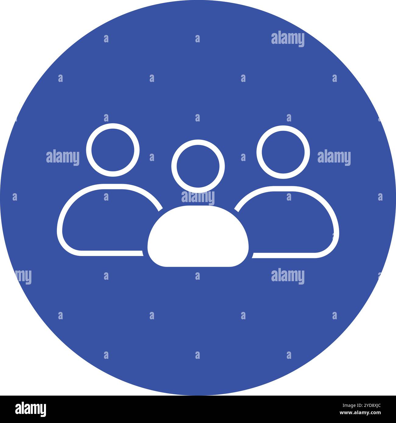 Teamwork responsibility icon outline Stock Vector Images - Alamy