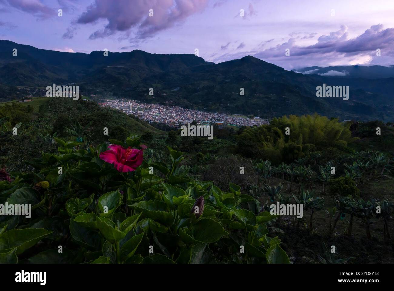 Colombia sunset hi-res stock photography and images - Alamy