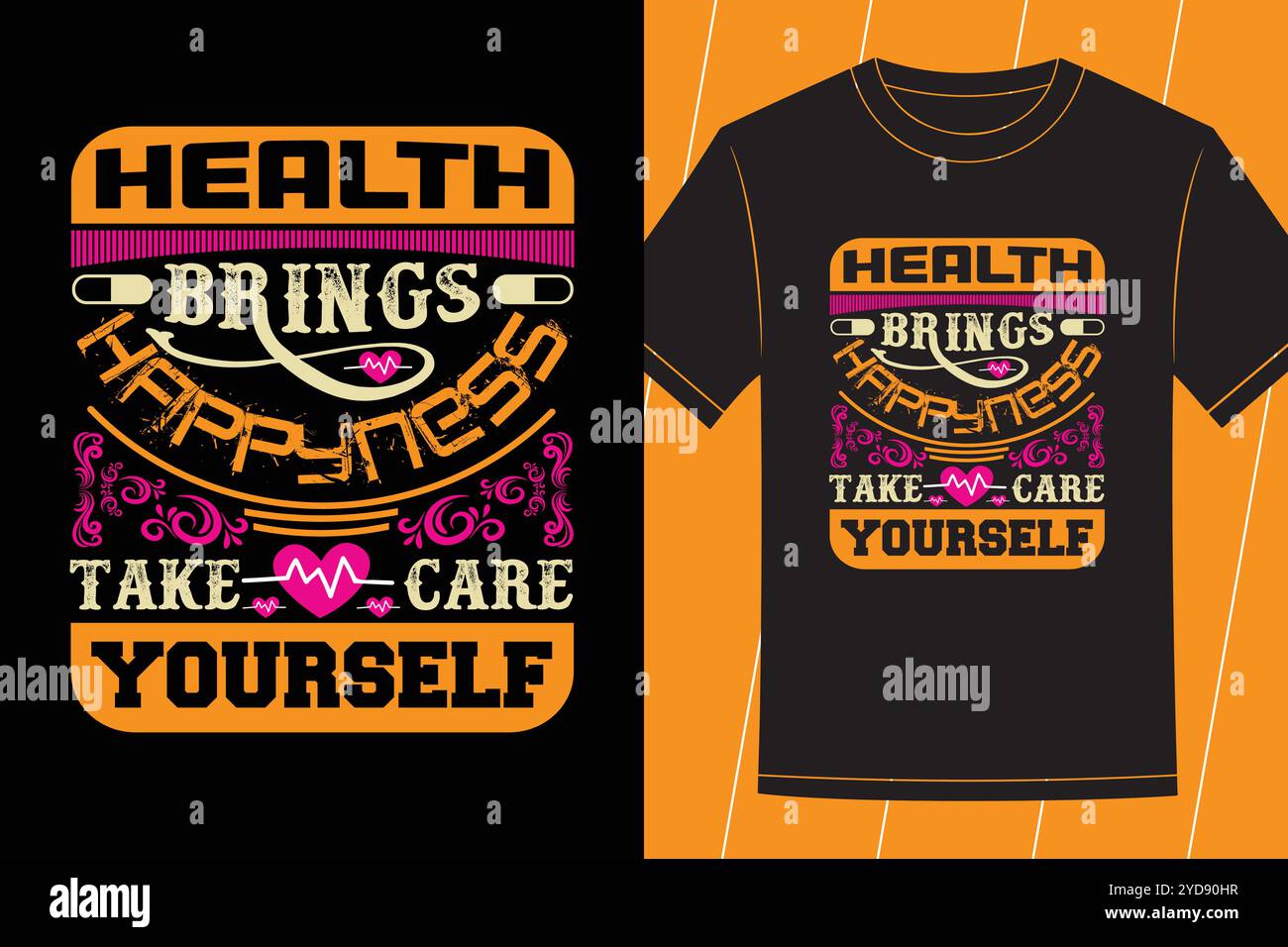 Nurse Appreciation Typography T-shirt Designs for Healthcare Heroes and ...