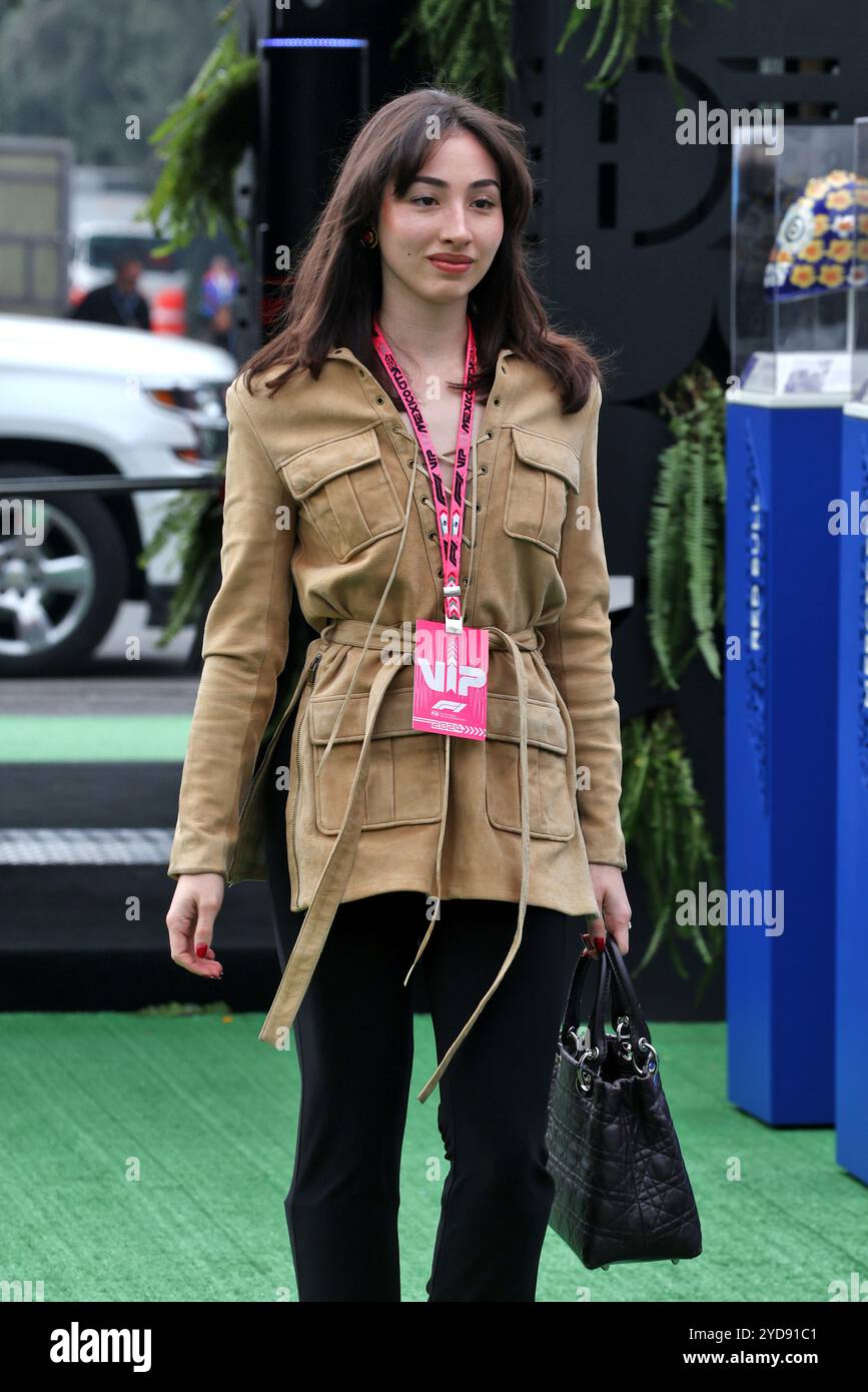 Mexico City, Mexico. 25th Oct, 2024. Elba O'Ward de Kimbro (MEX). Formula 1 World Championship ...