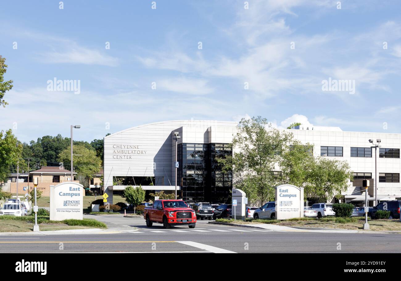Sept., 19, 2024, Oak Ridge,TN: Front view, east campus of Methodist ...
