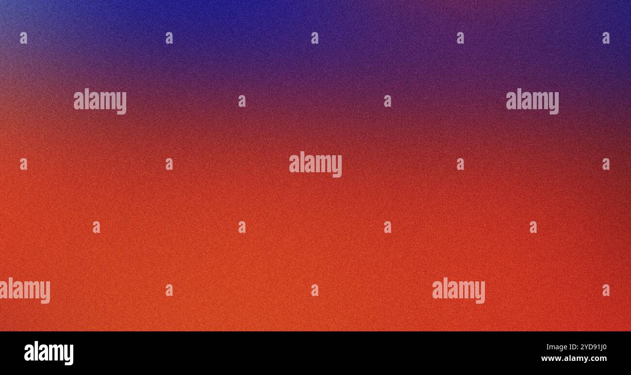 Grainy textured background fading from blue to orange Stock Photo - Alamy