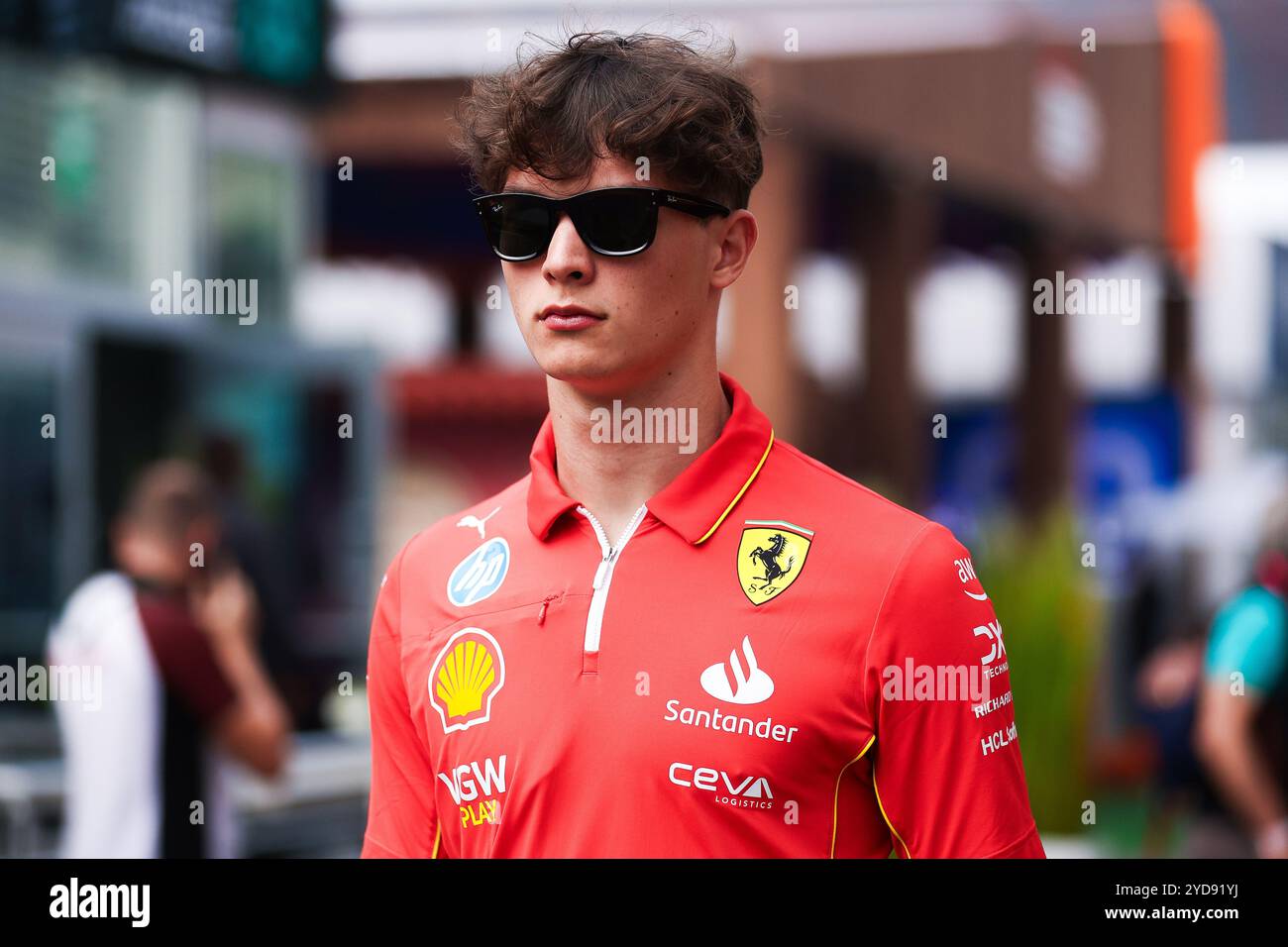 BEARMAN Oliver, Ferrari Driver Academy, portrait during the Formula 1 ...