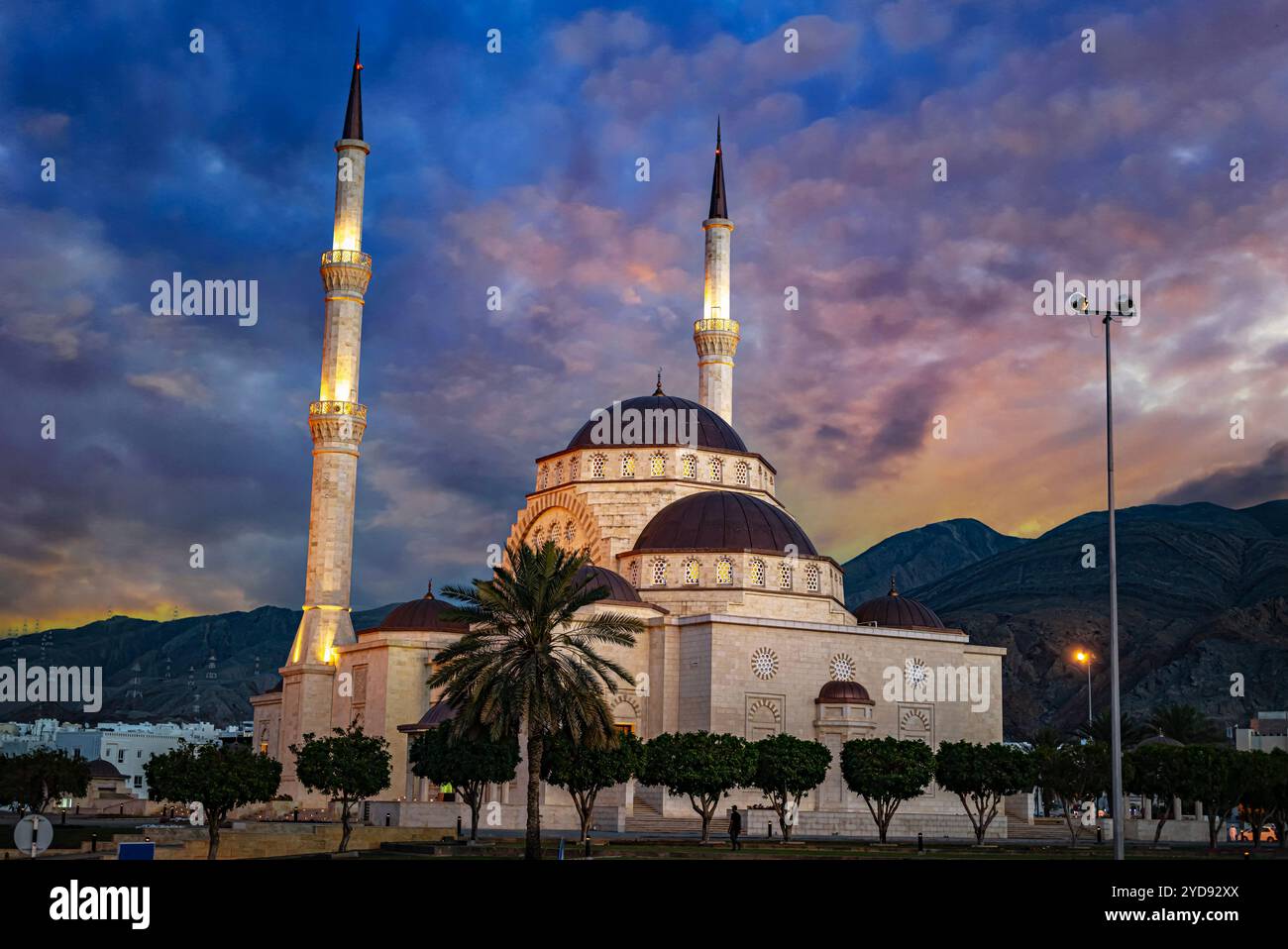 Said Bin Taimur Mosque in Muscat Stock Photo - Alamy