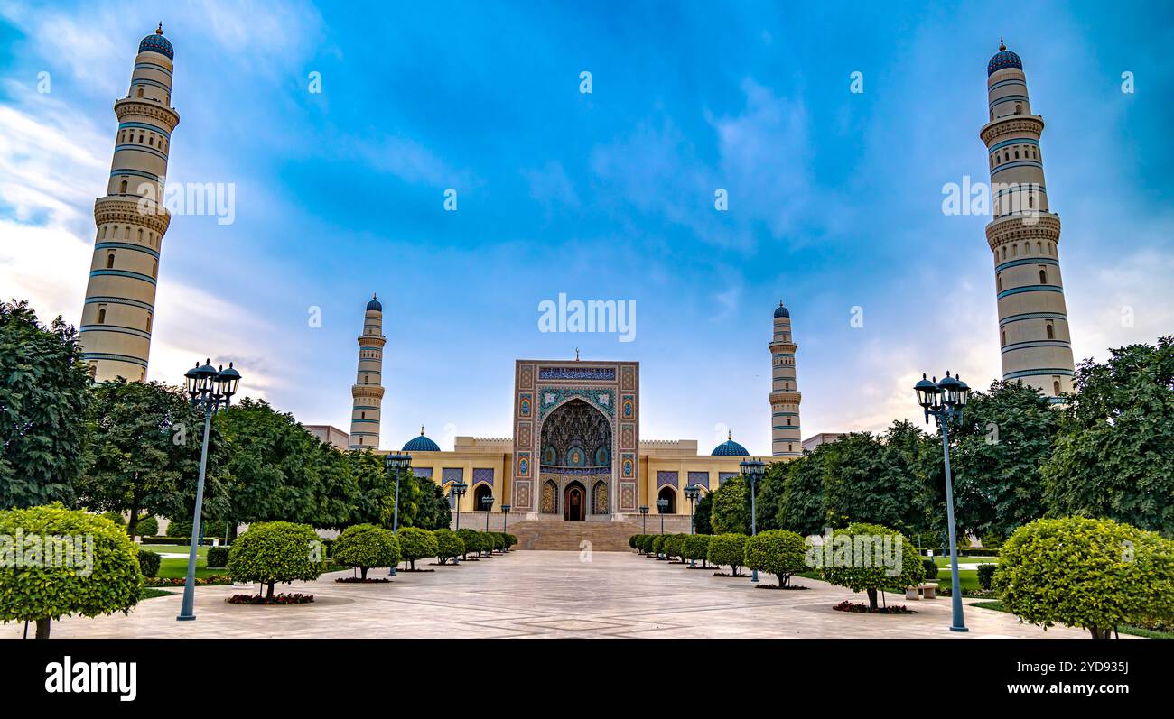 Sultan Qaboos Grand Mosque in Sohar Stock Photo - Alamy