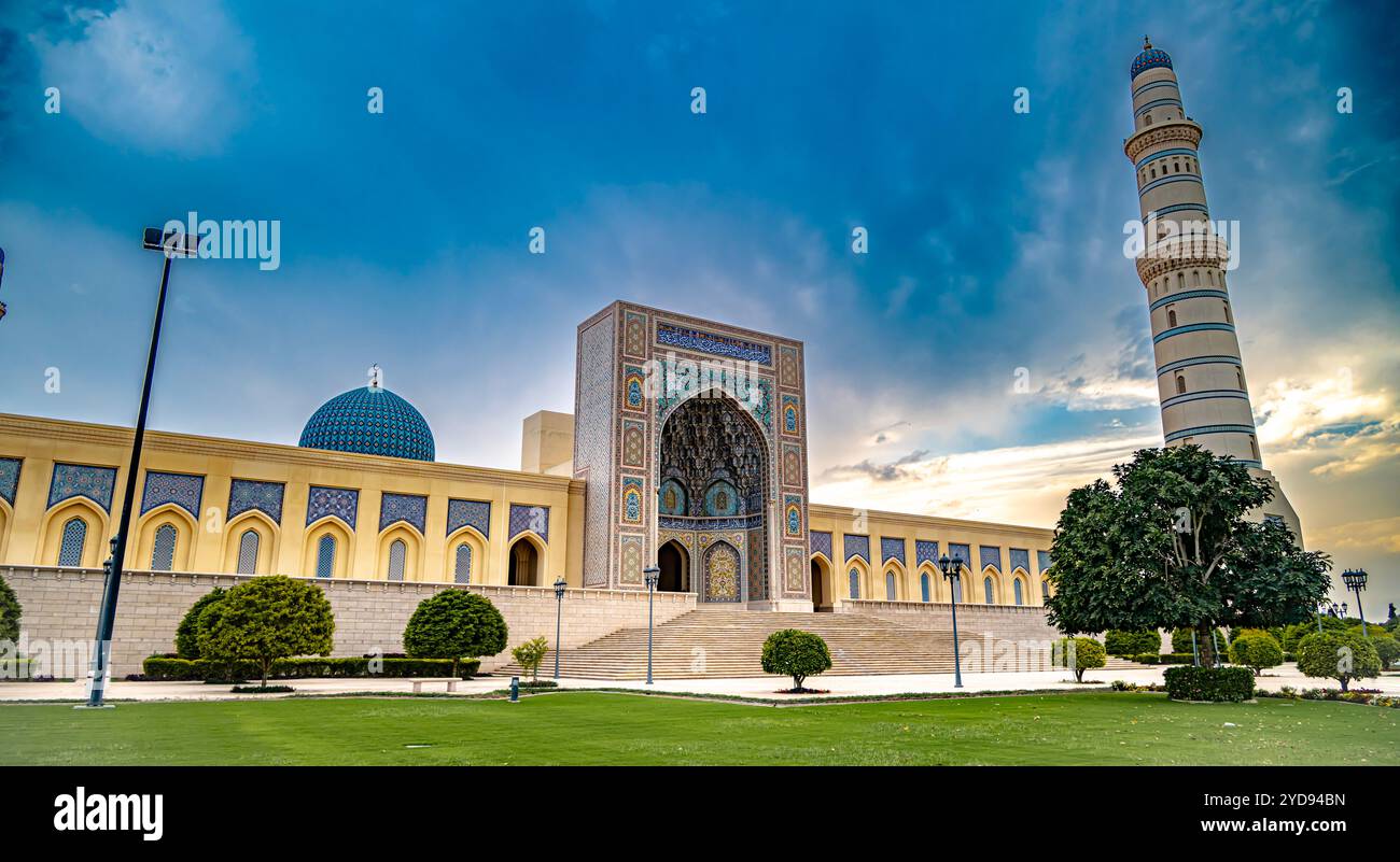 Sultan Qaboos Grand Mosque in Sohar Stock Photo - Alamy