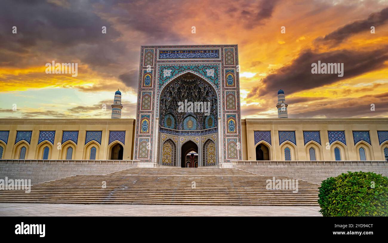 Sultan Qaboos Grand Mosque in Sohar Stock Photo - Alamy