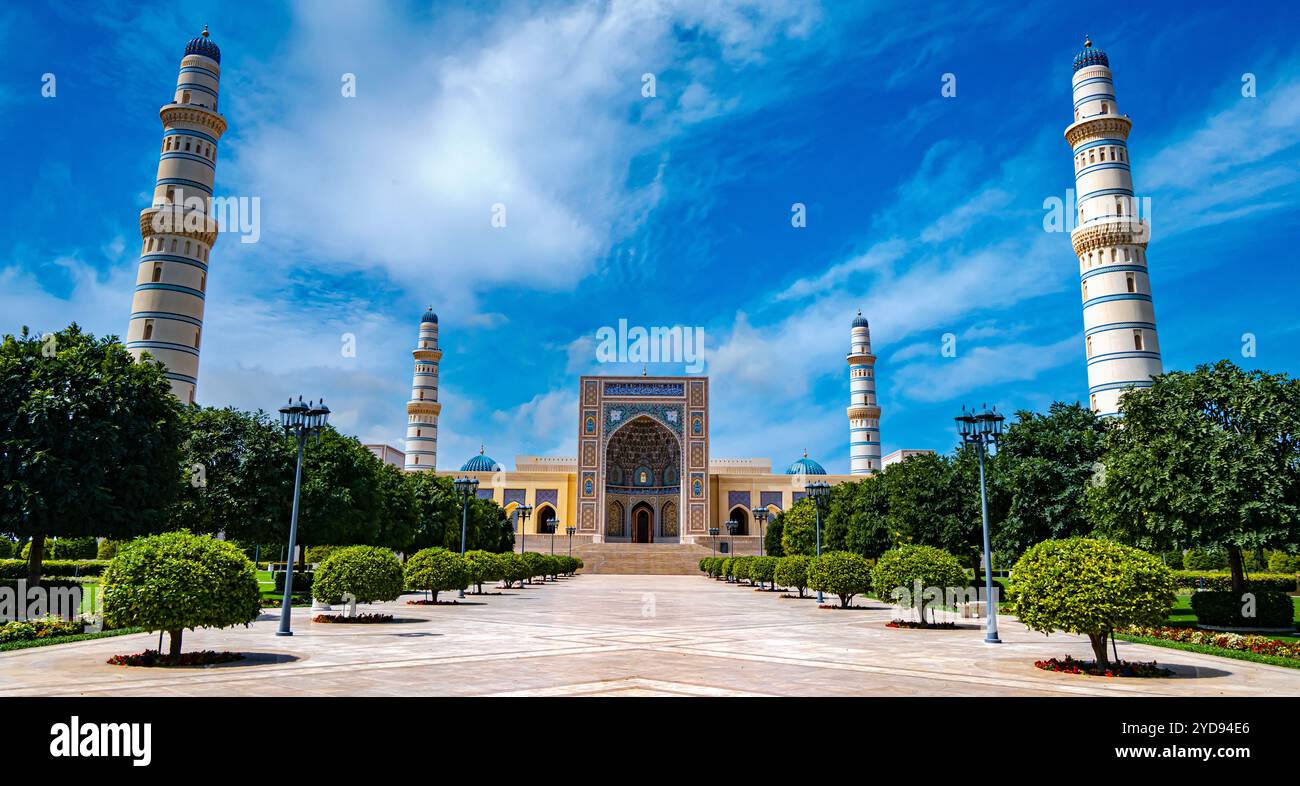 Sultan Qaboos Grand Mosque in Sohar Stock Photo - Alamy