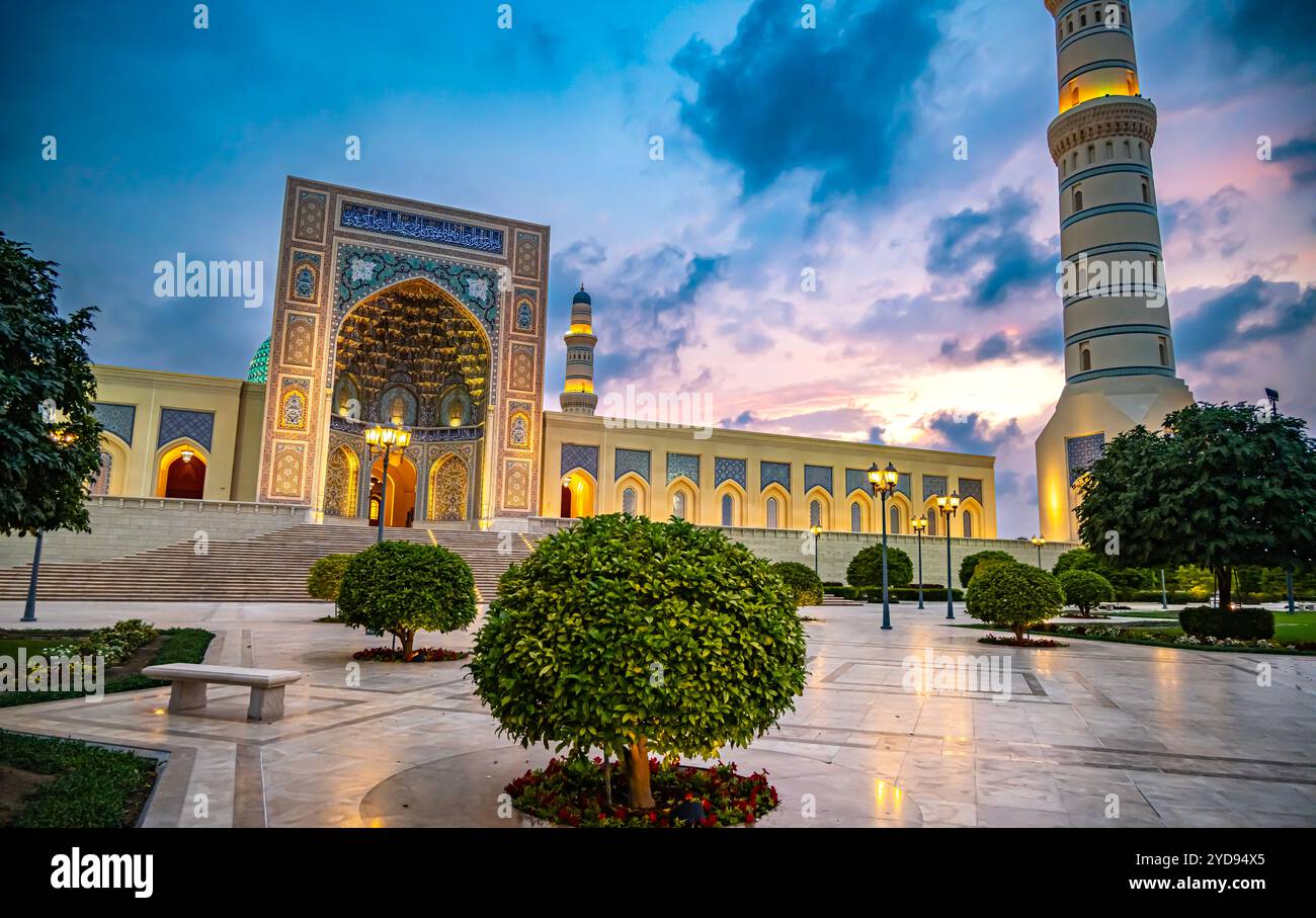 Sultan Qaboos Grand Mosque in Sohar Stock Photo - Alamy
