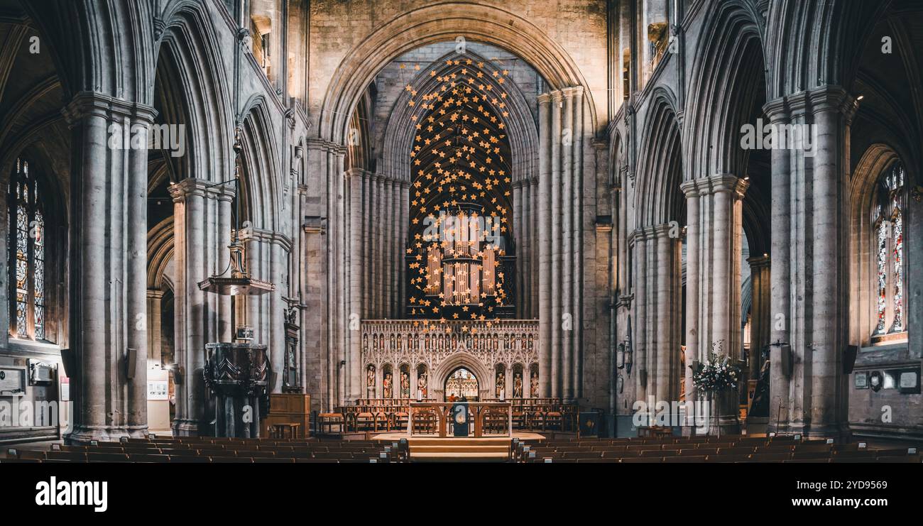 Ripon Cathedral, Ripon, North Yorkshire, UK. Views in and around Ripon ...