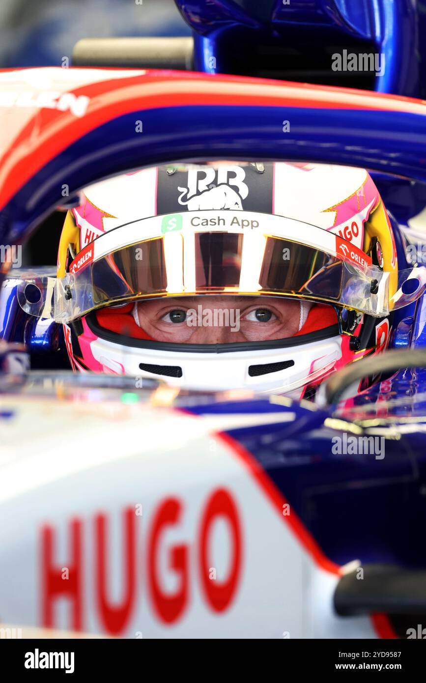 Liam Lawson (NZL) RB VCARB 01. 25.10.2024. Formula 1 World Championship ...