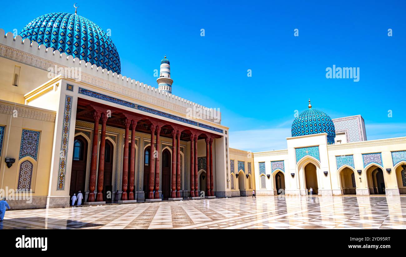 Sultan Qaboos Grand Mosque in Sohar Stock Photo - Alamy