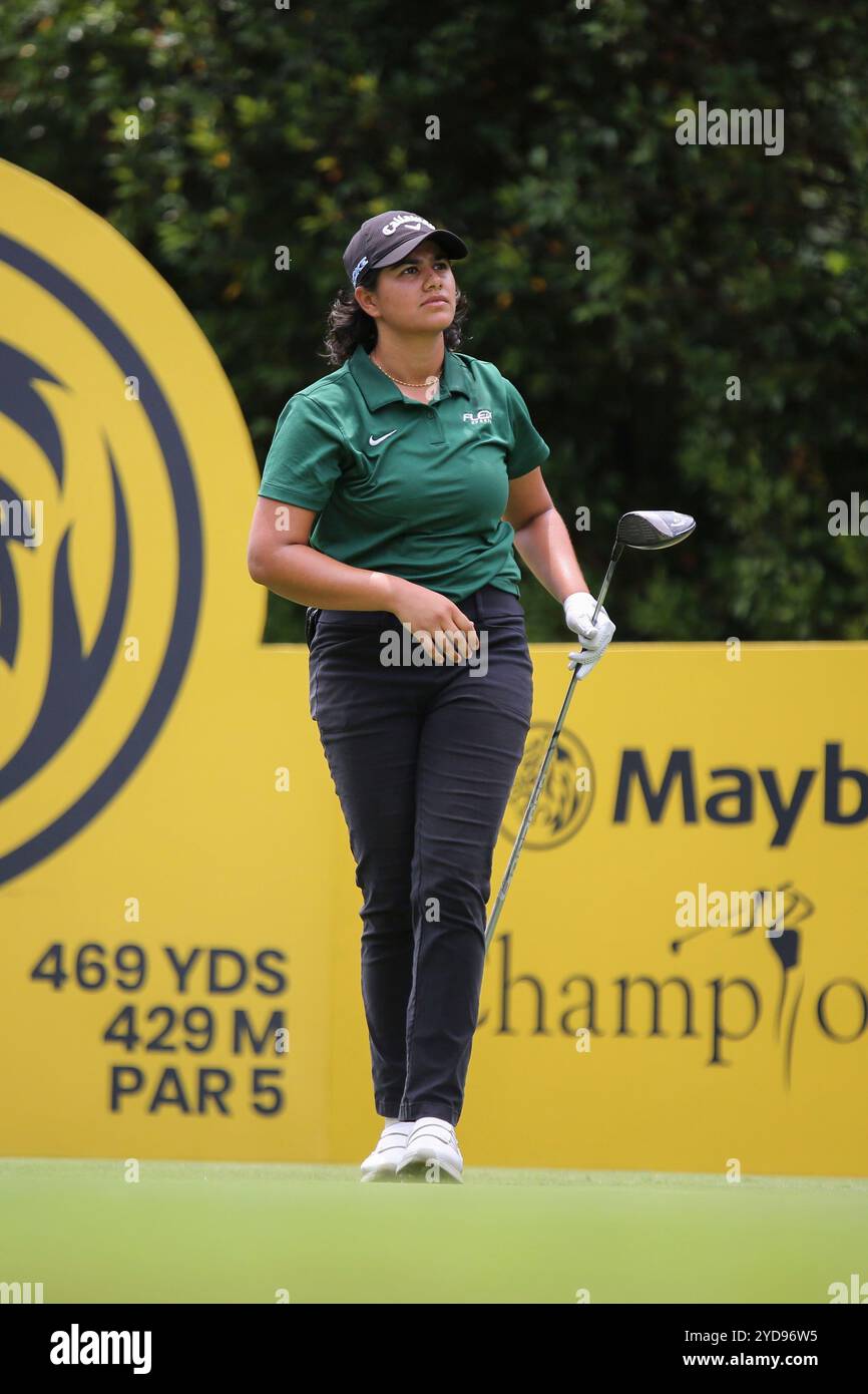 Kuala Lumpur, Malaysia. 24th Oct, 2024. Hira Naveed of Australia plays ...