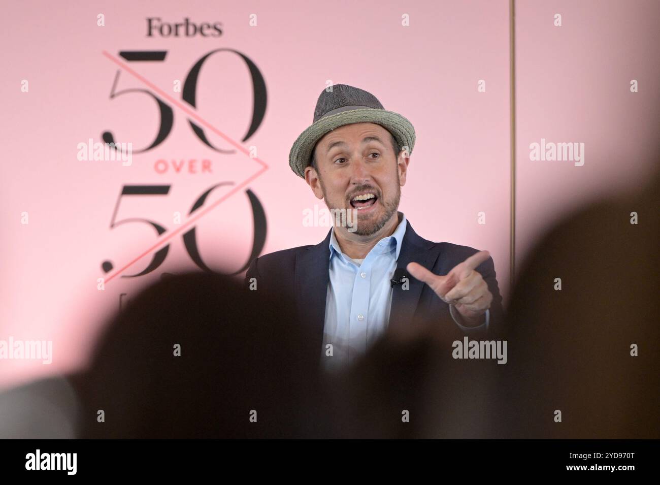 New York, USA. 25th Oct, 2024. Randall Lane, Forbes Chief Content ...