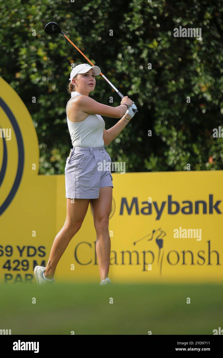 Kuala Lumpur, Malaysia. 24th Oct, 2024. Nataliya Guseva of Russia plays ...