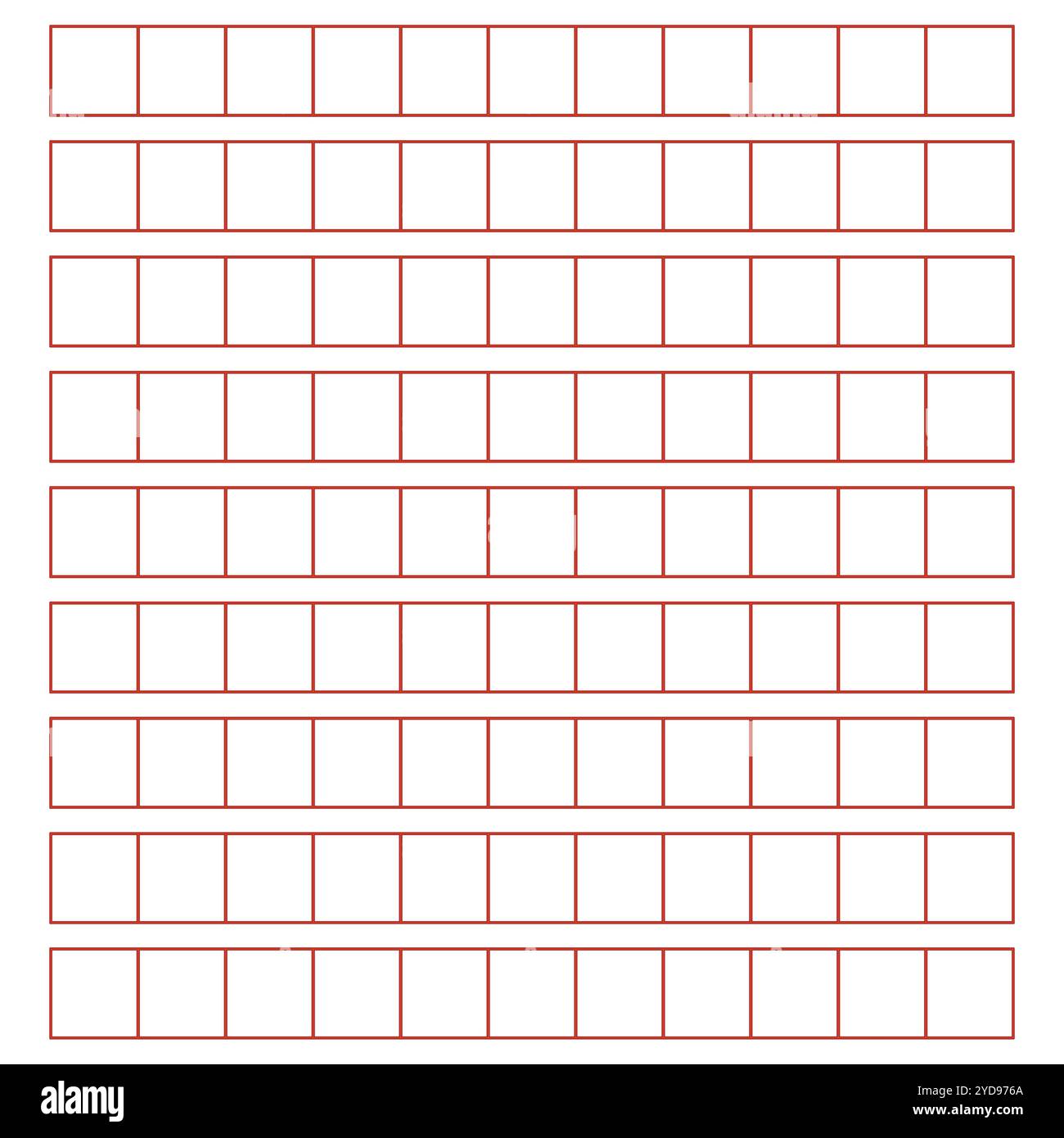 Workbook for writing hieroglyphs. Lined paper for printing. Geometric ...