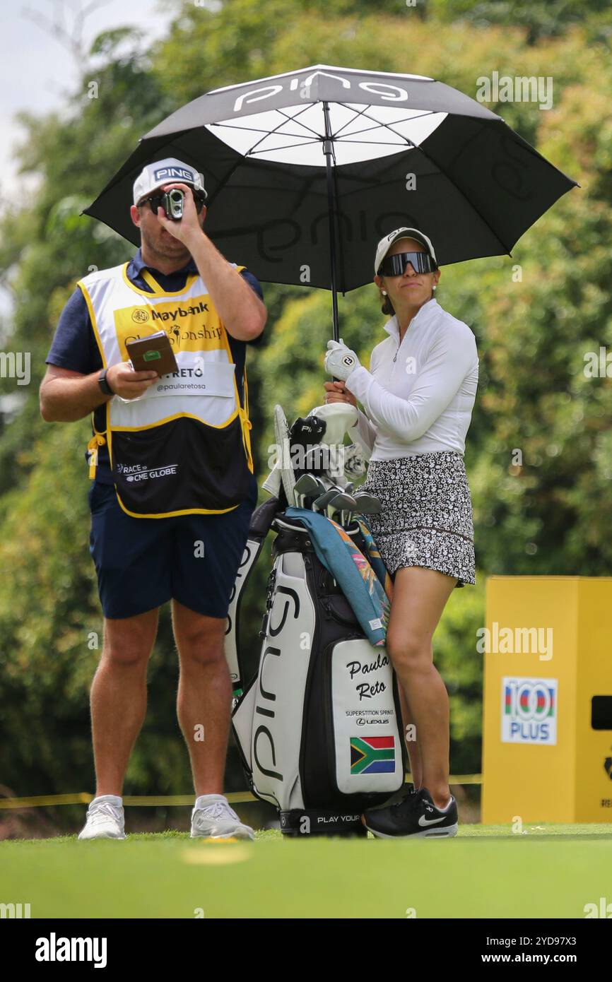 Kuala Lumpur, Malaysia. 24th Oct, 2024. Paula Reto of South Africa seen ...