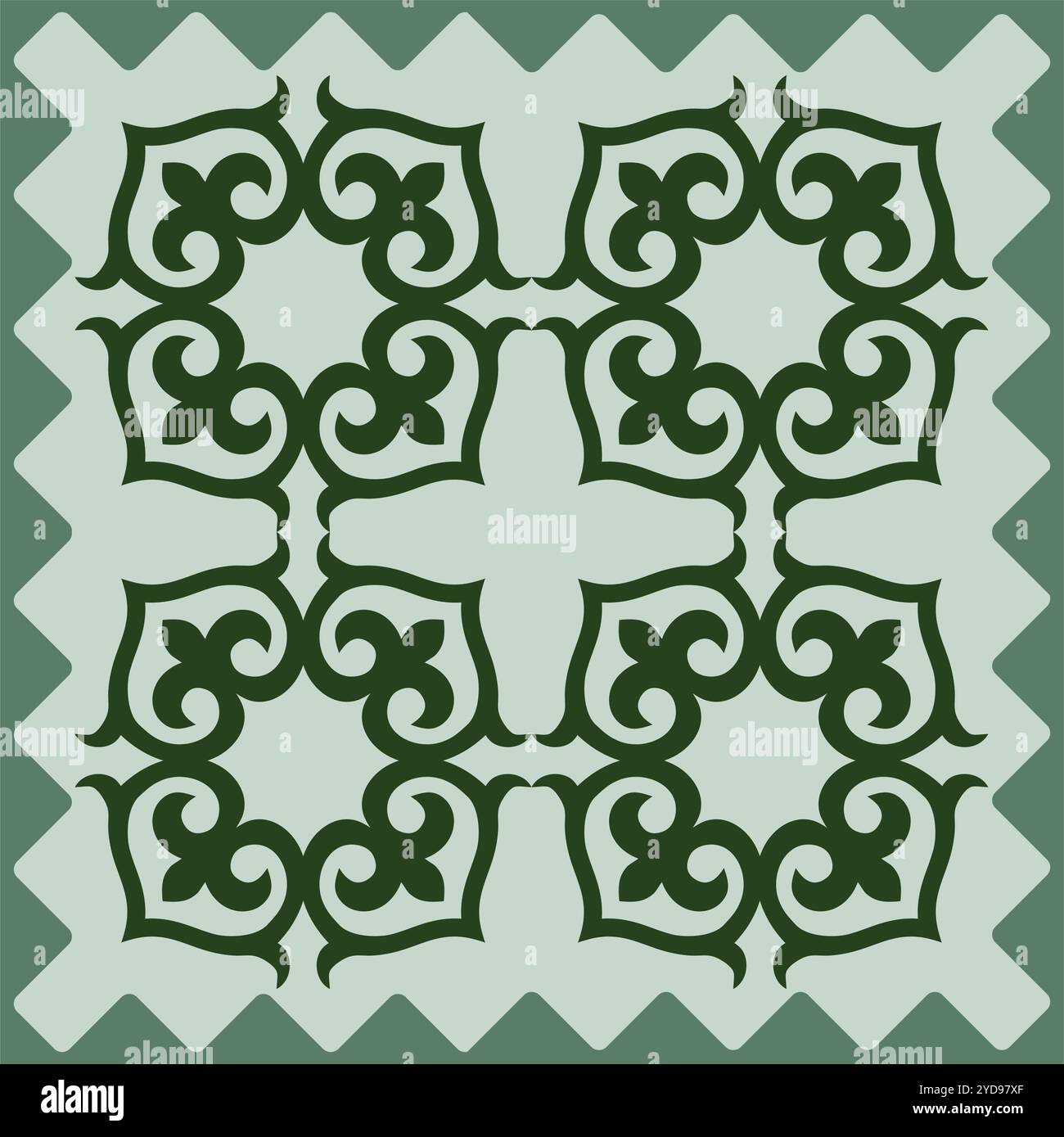 Ethnic patterns. Traditions of nomads, Kazakh steppes, Asian Mongolian ...