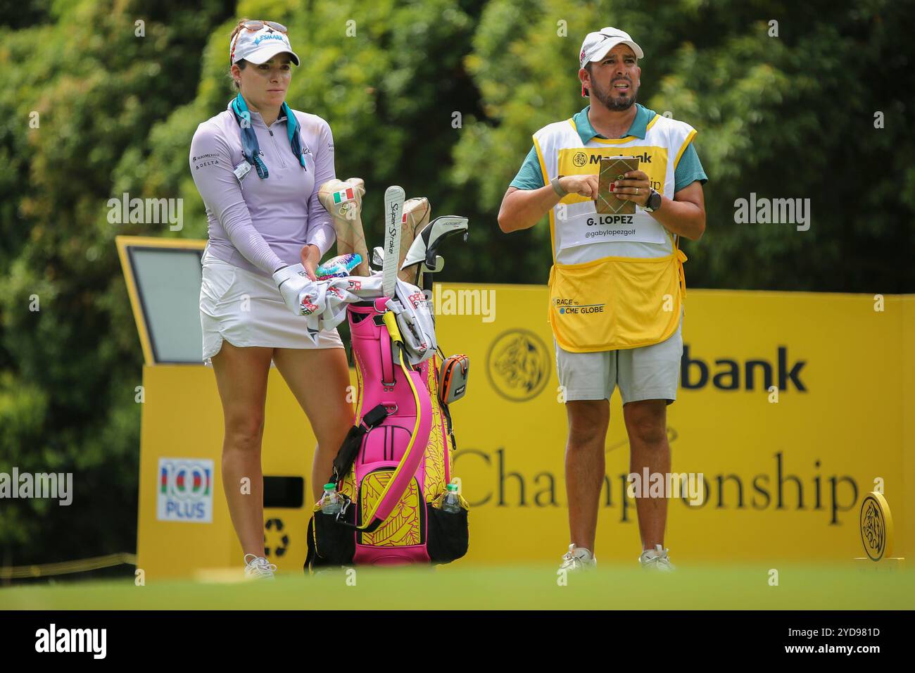 Kuala Lumpur, Malaysia. 24th Oct, 2024. Gaby Lopez of Mexico seen with ...
