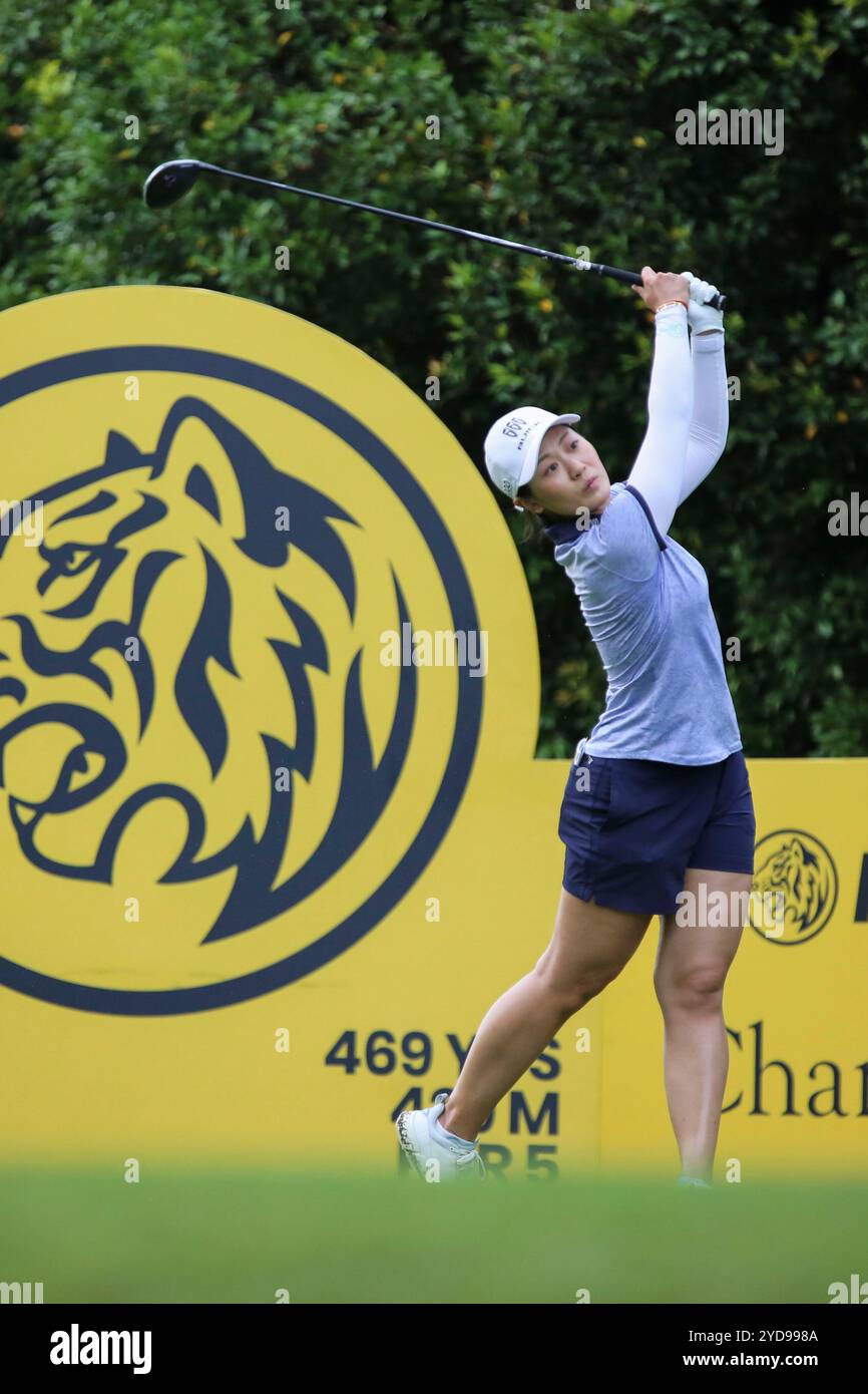 Kuala Lumpur, Malaysia. 24th Oct, 2024. Xiyu Janet Lin of China plays ...