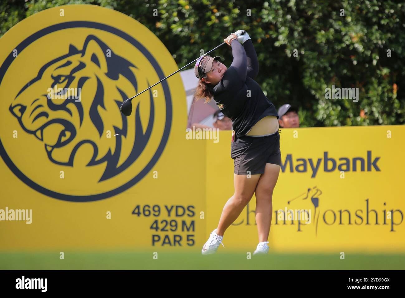 Kuala Lumpur, Malaysia. 24th Oct, 2024. Mirabel Ting of Malaysia plays ...