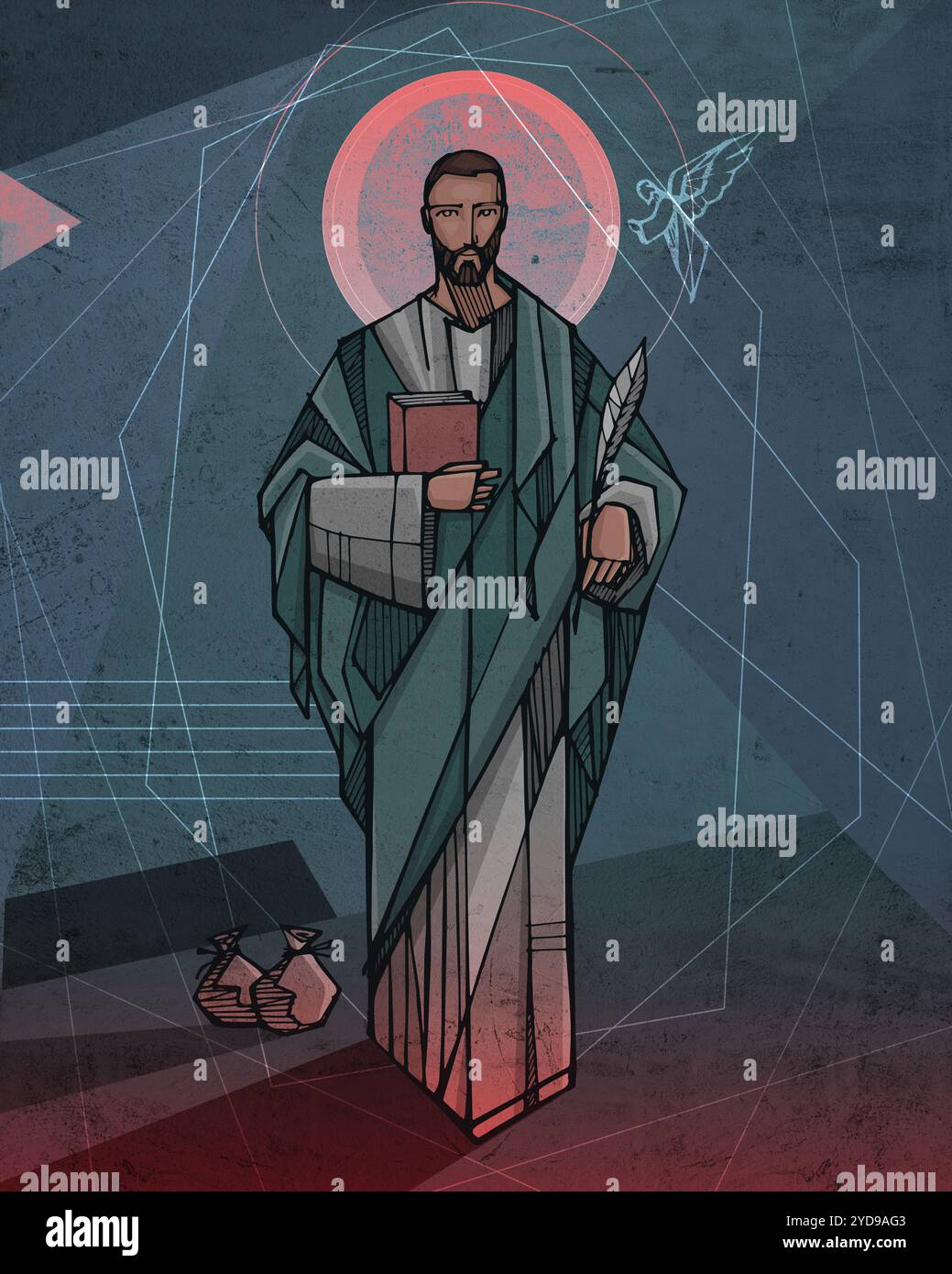 Faith art vector hi-res stock photography and images - Alamy