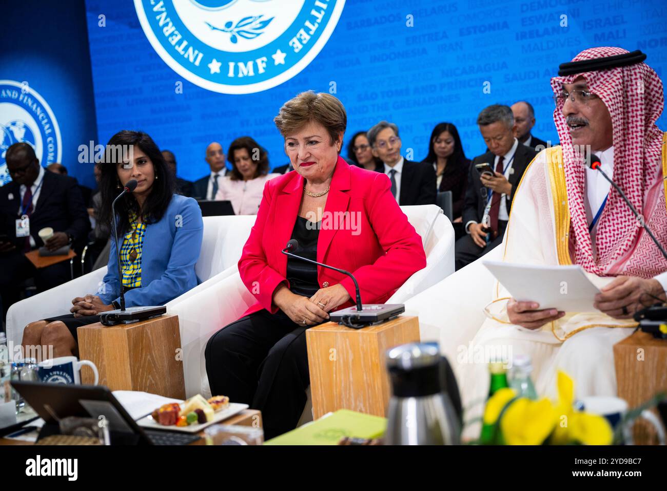 Washington, USA. 25th Oct, 2024. IMF Managing Director Kristalina ...